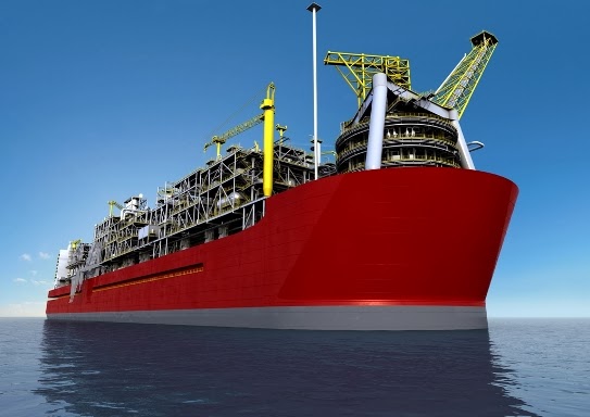 Photos: The World's Largest Ship Named Prelude - DailyCelebz