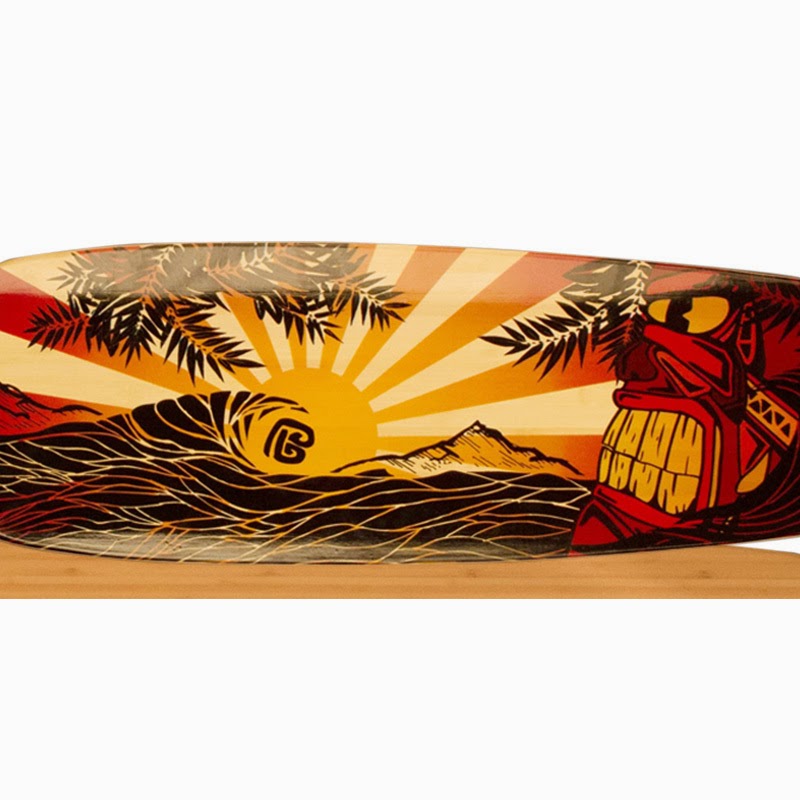 A Drop Through Longboard Collection: Bamboo - Directional DT Pacific ...