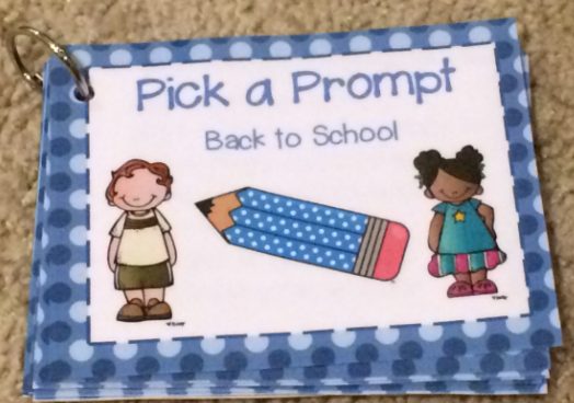 Pick a Prompt - New Lit Station Idea - Team J's Classroom Fun