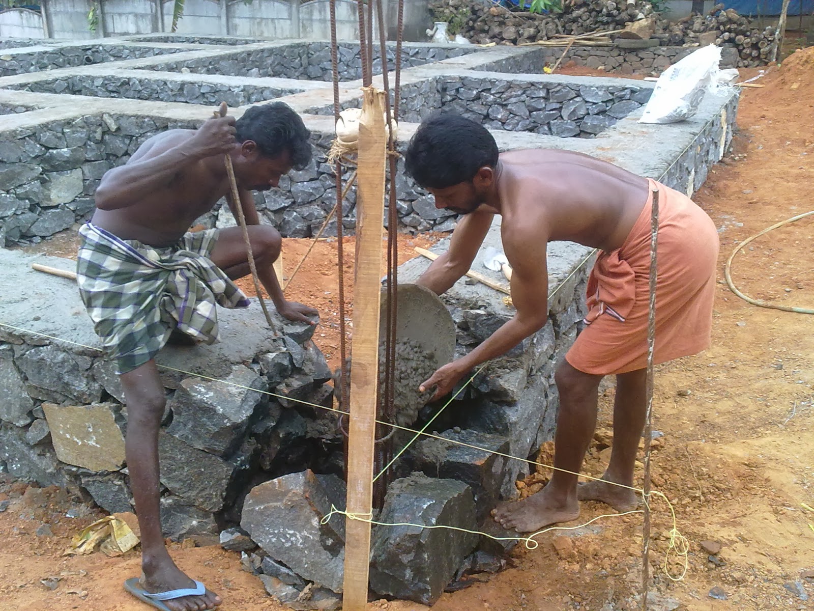 Foundation Stages - "Thara" pani ~ Veedu-വീട്