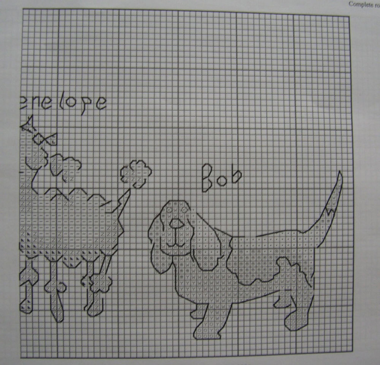 PUNTO EN CRUZ : BOTHY THREADS ROW OF ...