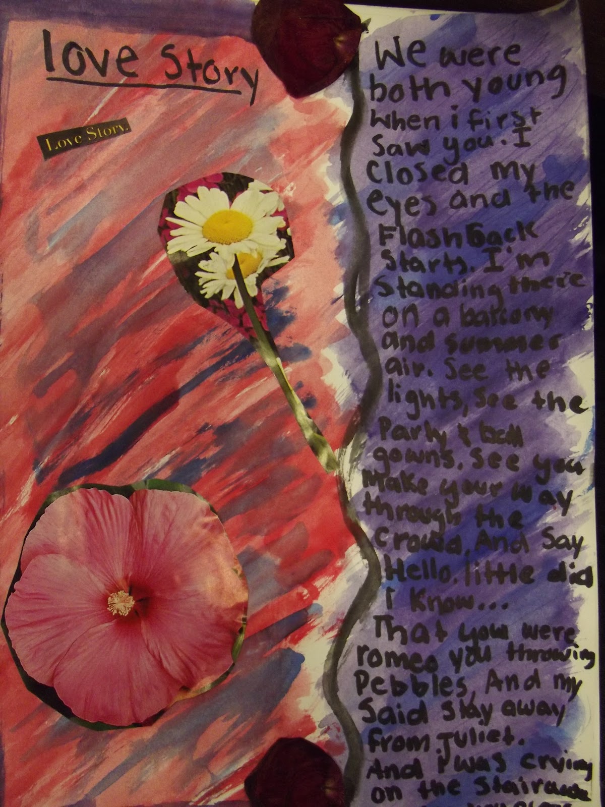 J. Frank Hillyard Middle School Art Room: STUDENT JOURNAL PAGES