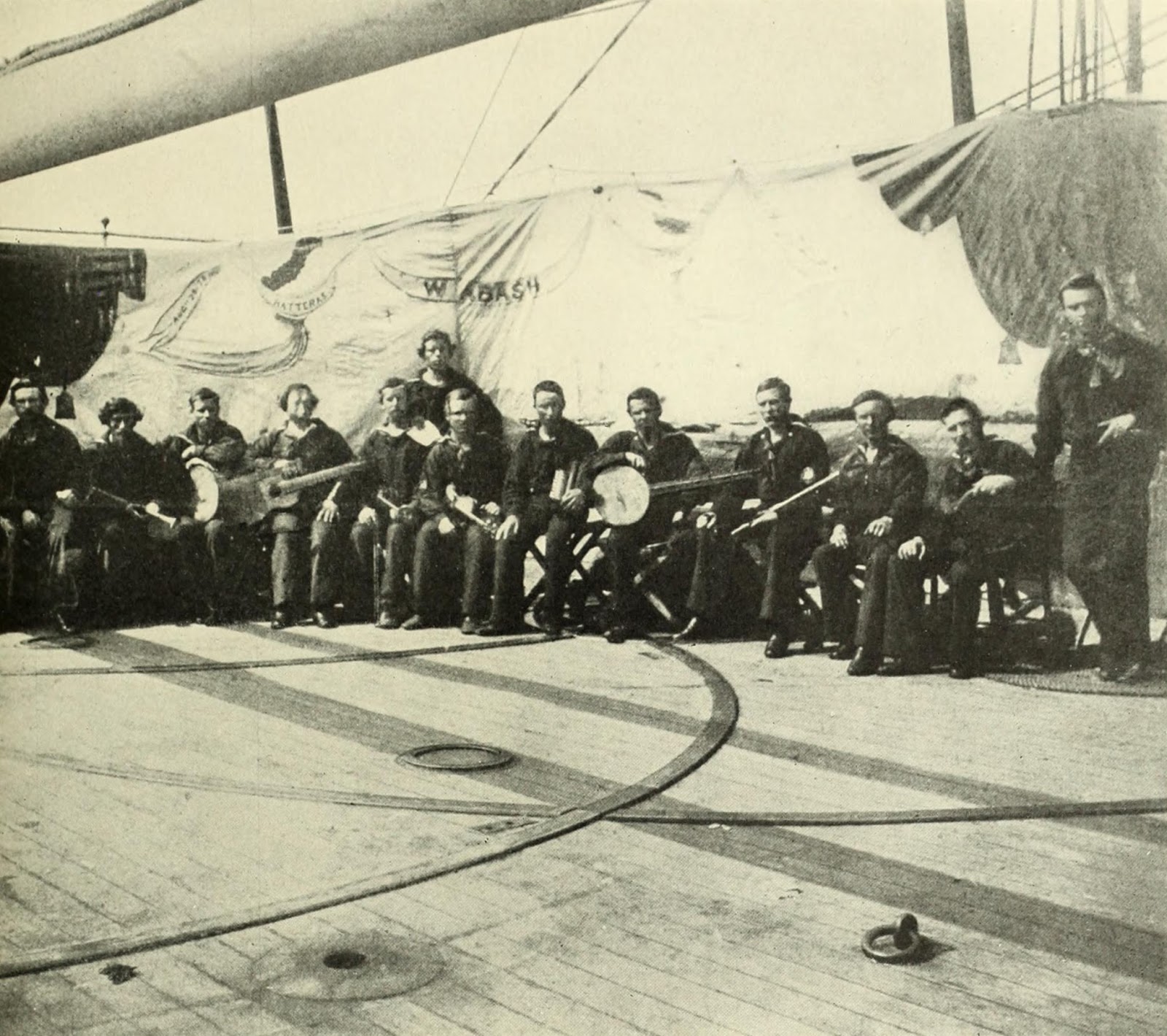 The Chubachus Library of Photographic History: Portrait of Union Sailor ...