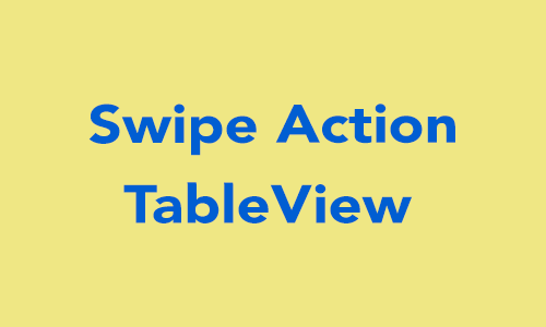 Table Swipe Actions In Swift 4 Using Xcode 9 2 Ios11 Iosdevcenter