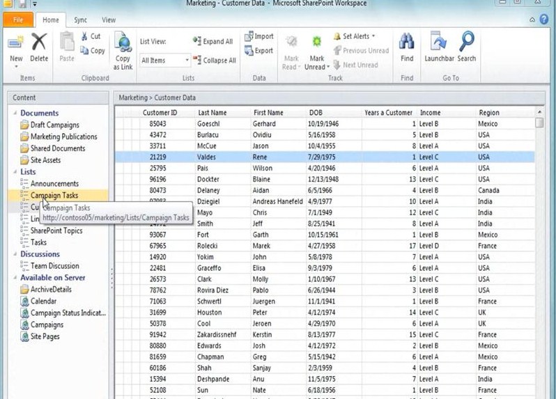 Synchronize SharePoint 2010 features: Synchronize SharePoint content ...