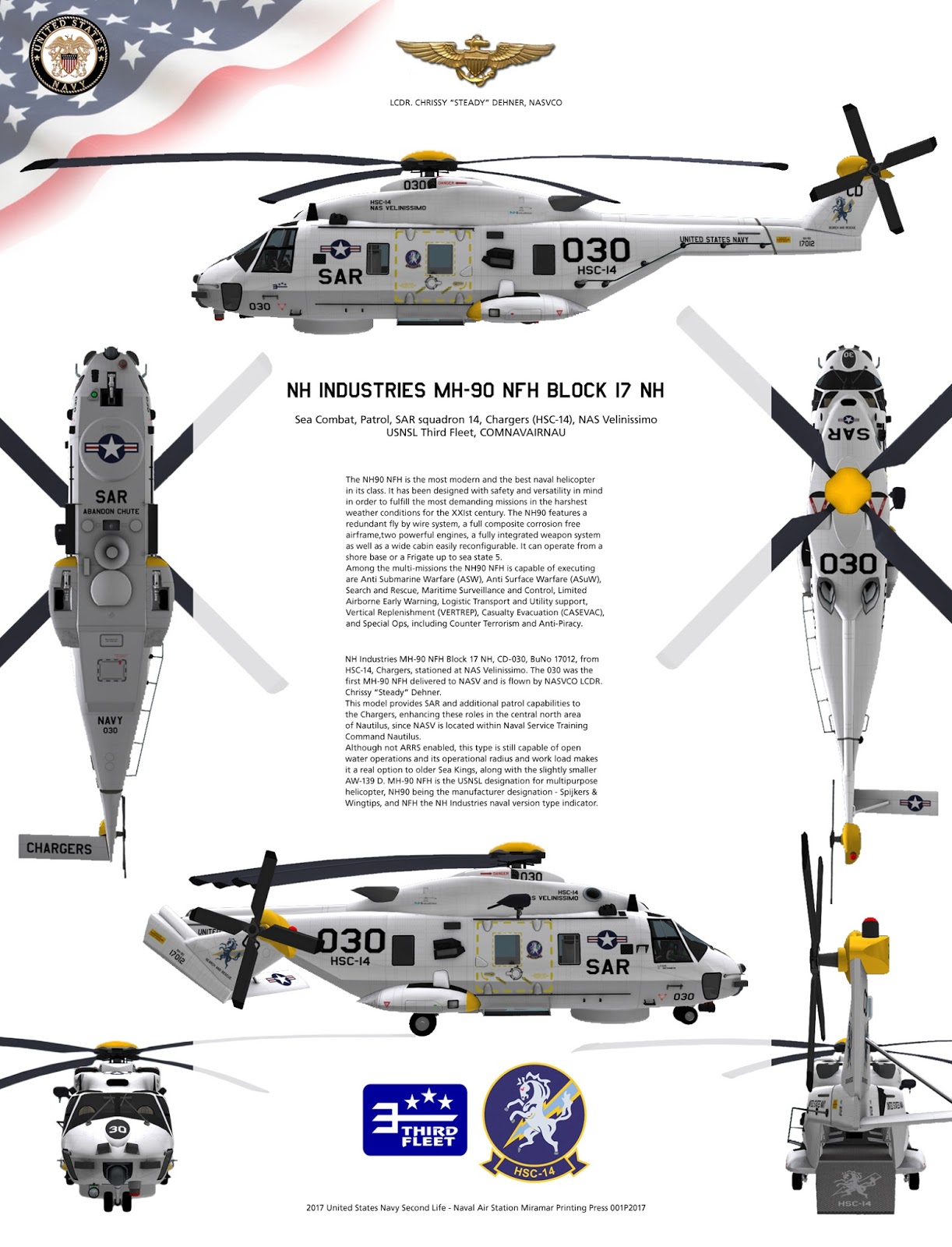 Eight Shades of Blue: Project NH-90 2017