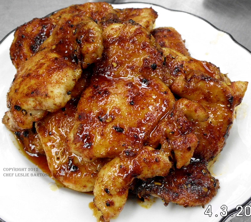 Alvin College Culinary Arts: Spicy Honey Glazed Chicken