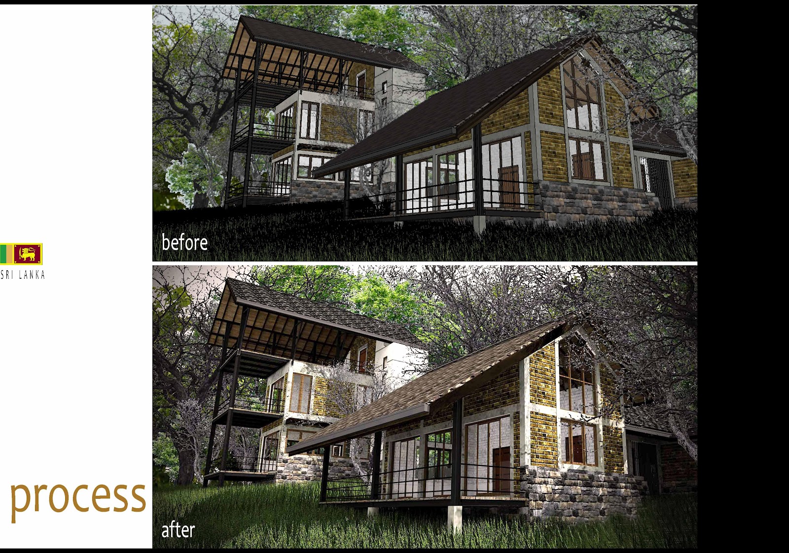 SKETCHUP TEXTURE: KERKYTHEA TUTORIAL FOR OUTDOOR