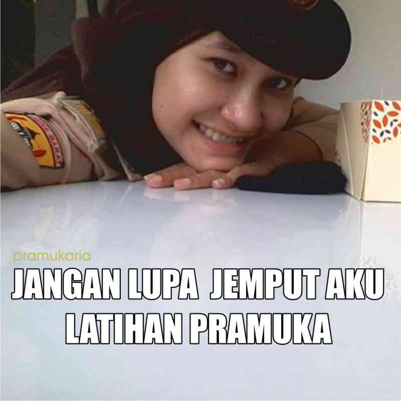 Kumpulan Meme Pramuka Keren - Pramuka