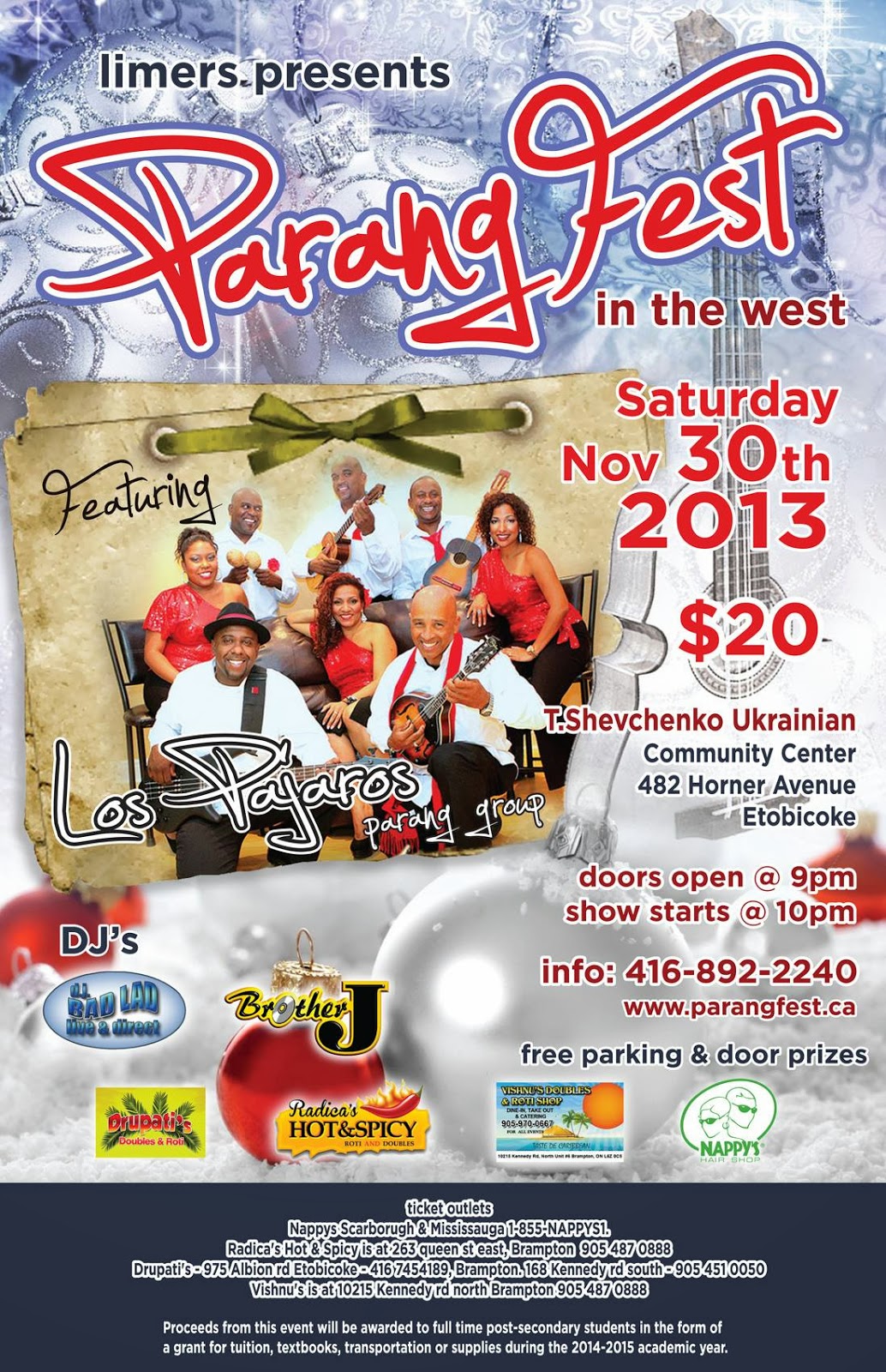 De Cocoa Pañyol Blogspot: We Paranging - The 2013 Toronto Parang Season