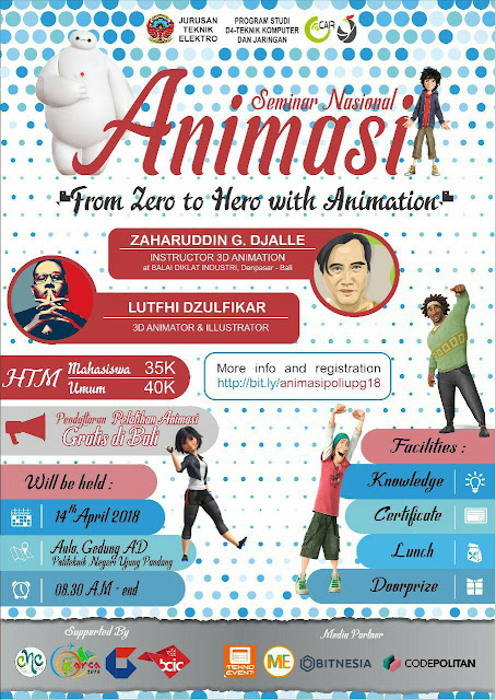 Seminar Nasional Animasi Mahasiswa TKJ PNUP Hadirkan Pendaftaran ...
