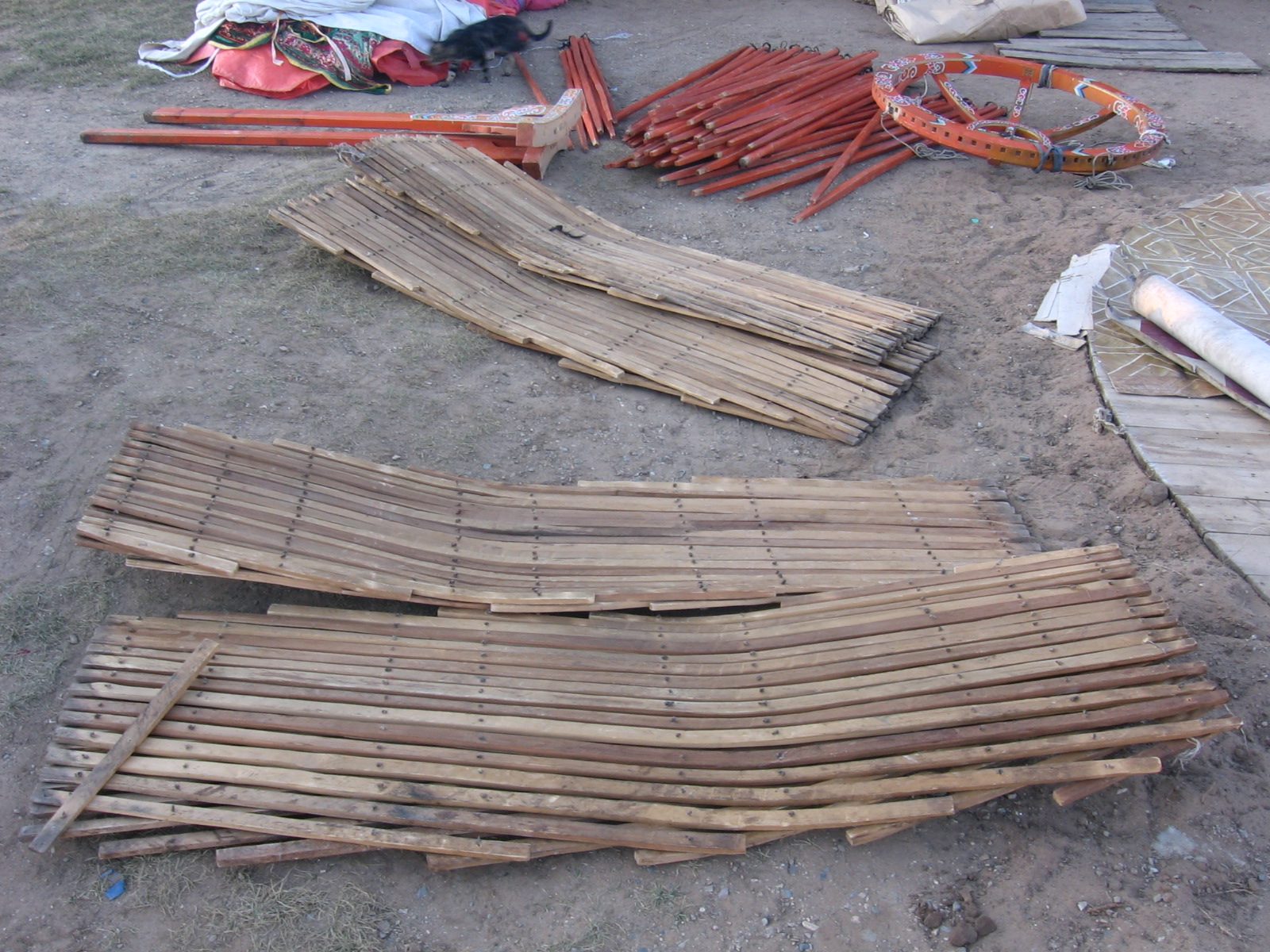 The Eye of Tengri: Erecting a Ger - Part I: Building Materials