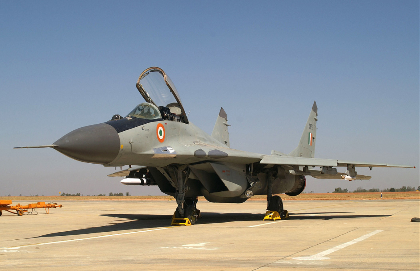 STRENGTH OF " INDIAN AIR FORCE ": MIG-29 FIGHTER AIRCRAFT