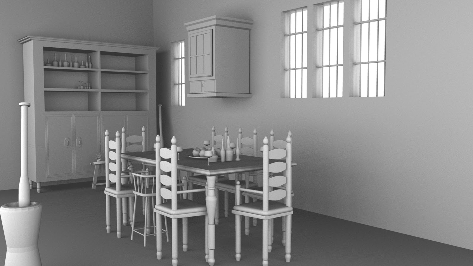 Jayasankar Palode: interior, maya modeling,