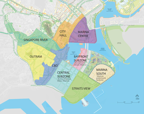 Marina One Singapore by M+S : Marina Master Plan by URA
