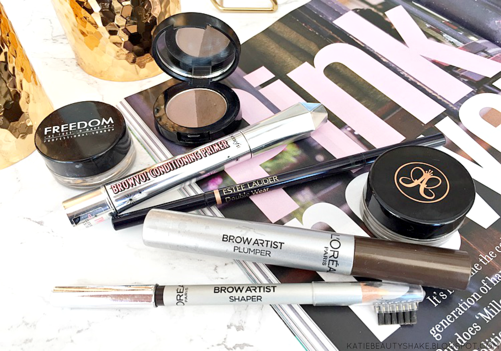 KATIEBEAUTYSHAKE: BROW PRODUCTS TRIED AND TESTED