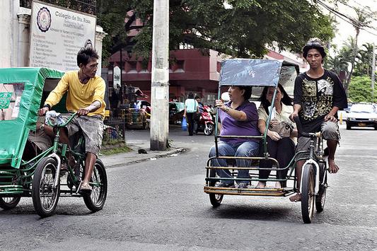 Go Philippines: Pedicab or "Padyak": Another Option for Short Distance ...