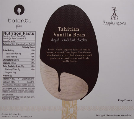 On Second Scoop: Ice Cream Reviews: Talenti Tahitian Vanilla Bean ...
