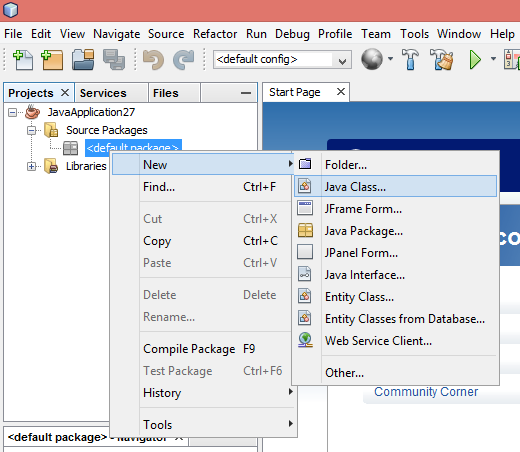 DASAR JAVA NETBEANS - KODE PERTAMA BAHASA PEMROGRAMAN JAVA ~ JONCODE