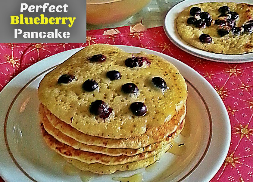 PERFECT BLUEBERRY PANCAKE RECIPE - INA Recipes Daily