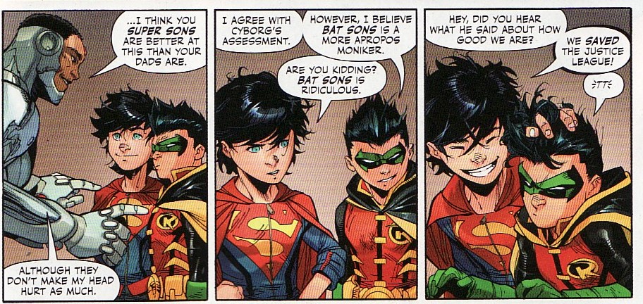 Supergirl Comic Box Commentary Review Super Sons 16