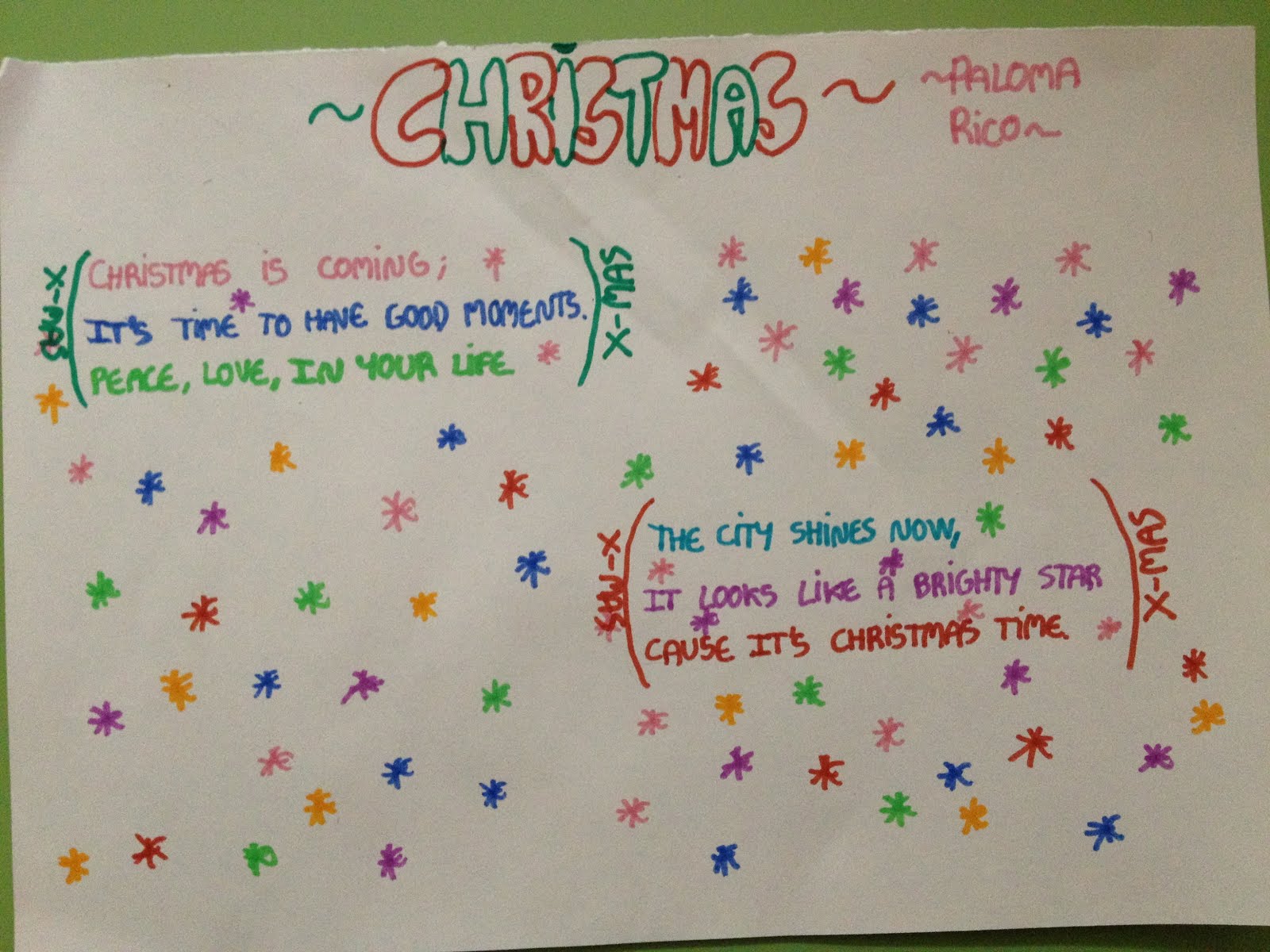 English Corner CORMAR: Christmas Haikus (2ºESO)