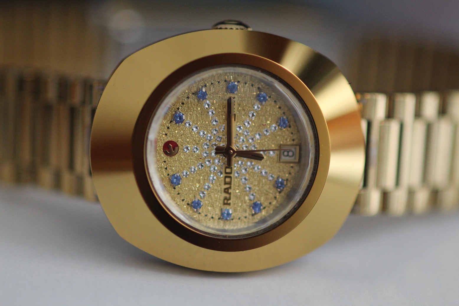 sale $ koleksi jam: RADO DIASTAR GOLD AUTOMATIC LADIES (NEW MODEL)..TERJUAL