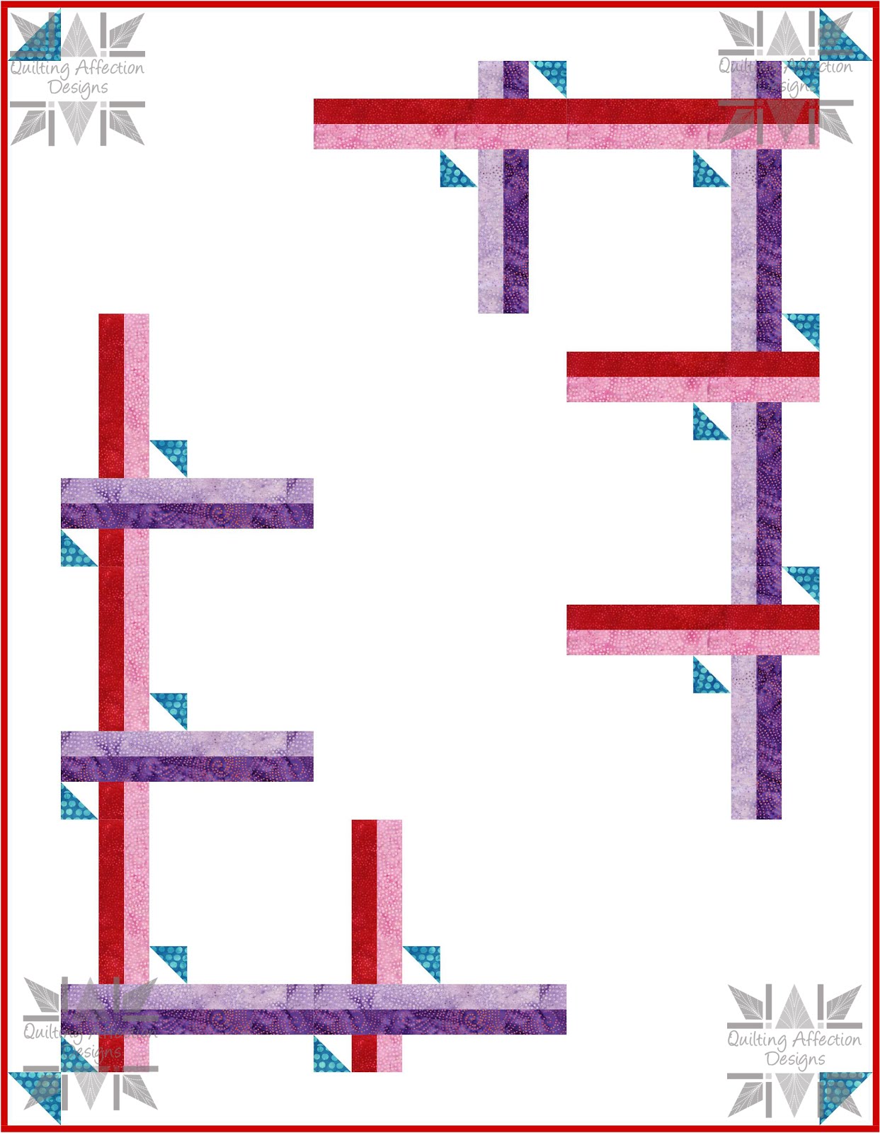 Quilting Affection Designs: Island Batik Ambassadors Modern Challenge