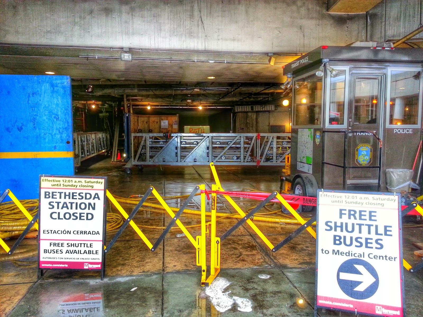 Robert Dyer @ Bethesda Row: PHOTOS FROM THE BETHESDA METRO STATION ...