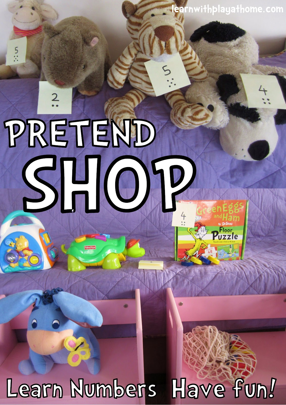 Learn with Play at Home: Learning Numbers. Pretend Shop
