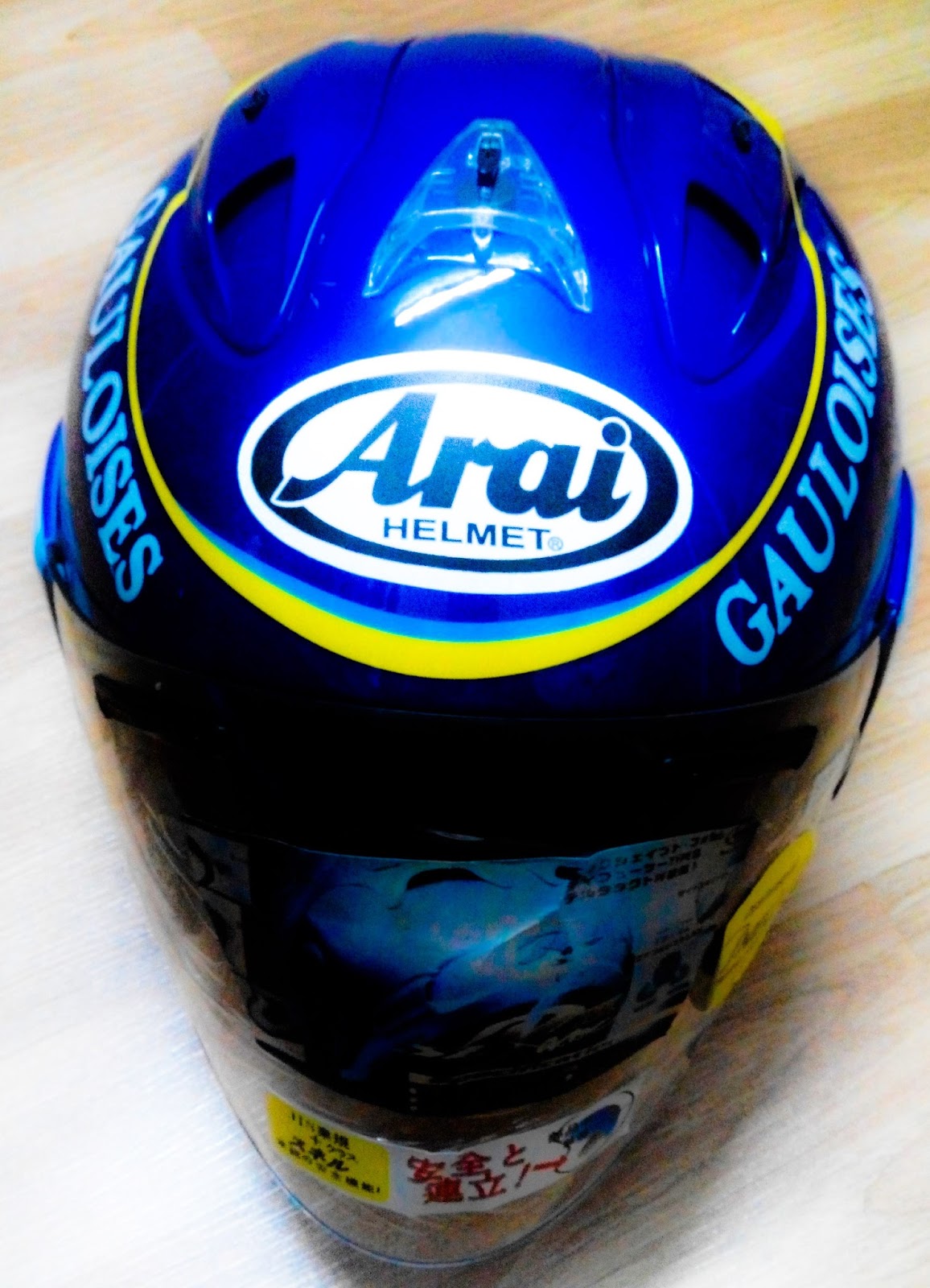 REPLICA ARAI RAM III GAULOISES YAMAHA USD199 ONLY!! | motogpf1store.com