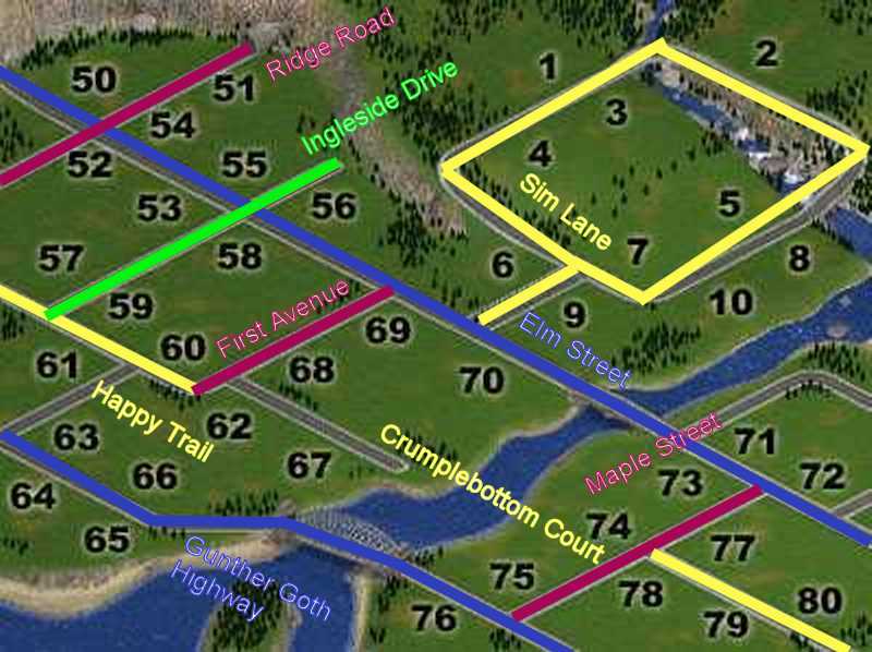 The Sims 1 Floor Plans