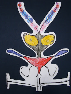 ROOM 12 NEWS: Alien Name Art