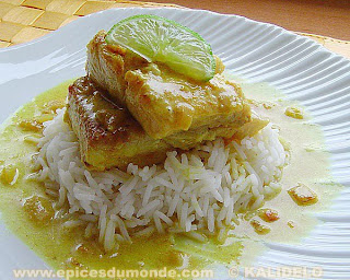 Colombo de poisson au lait de coco