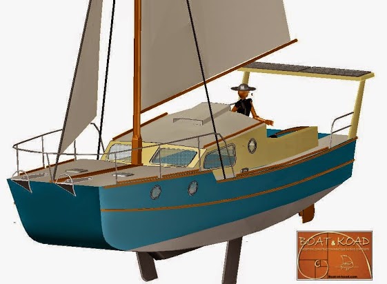 TriloBoat Talk: Roll Yer Own: Roll-Up Bows for Boxy Boats