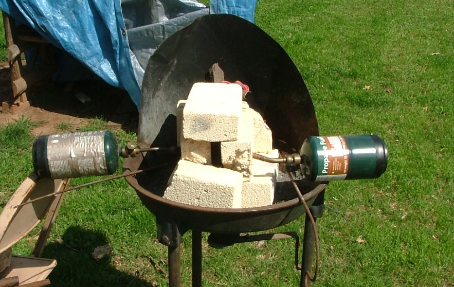 Blue Collar Prepping: Using the Fire Brick Forge