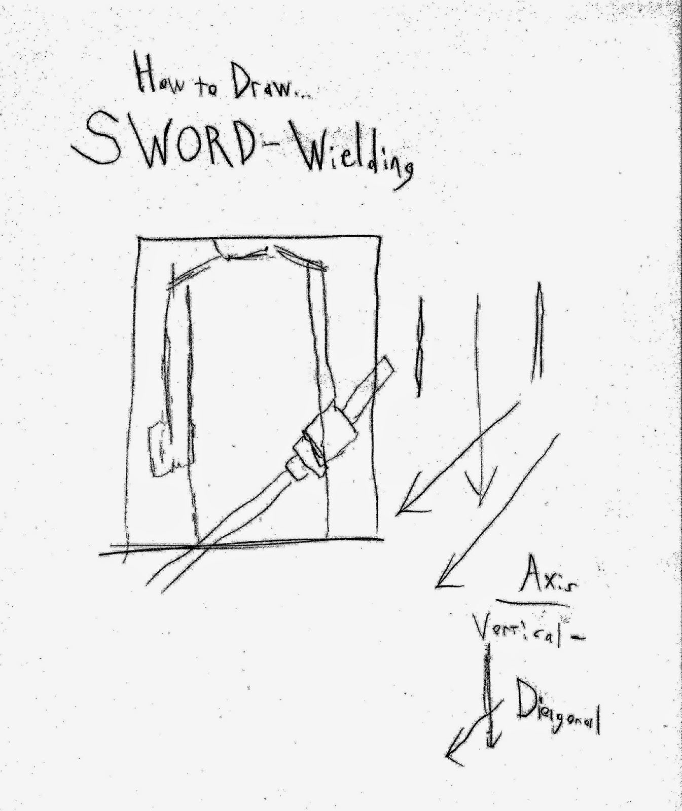 J.M. Matthews: How to Draw a Man Wielding a Sword