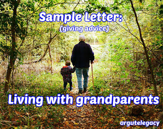 B2 Sample Writing 10 (Letter - Living with Grandparents)