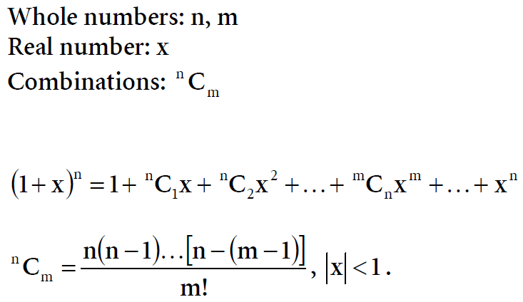 Binomial Series Expansion