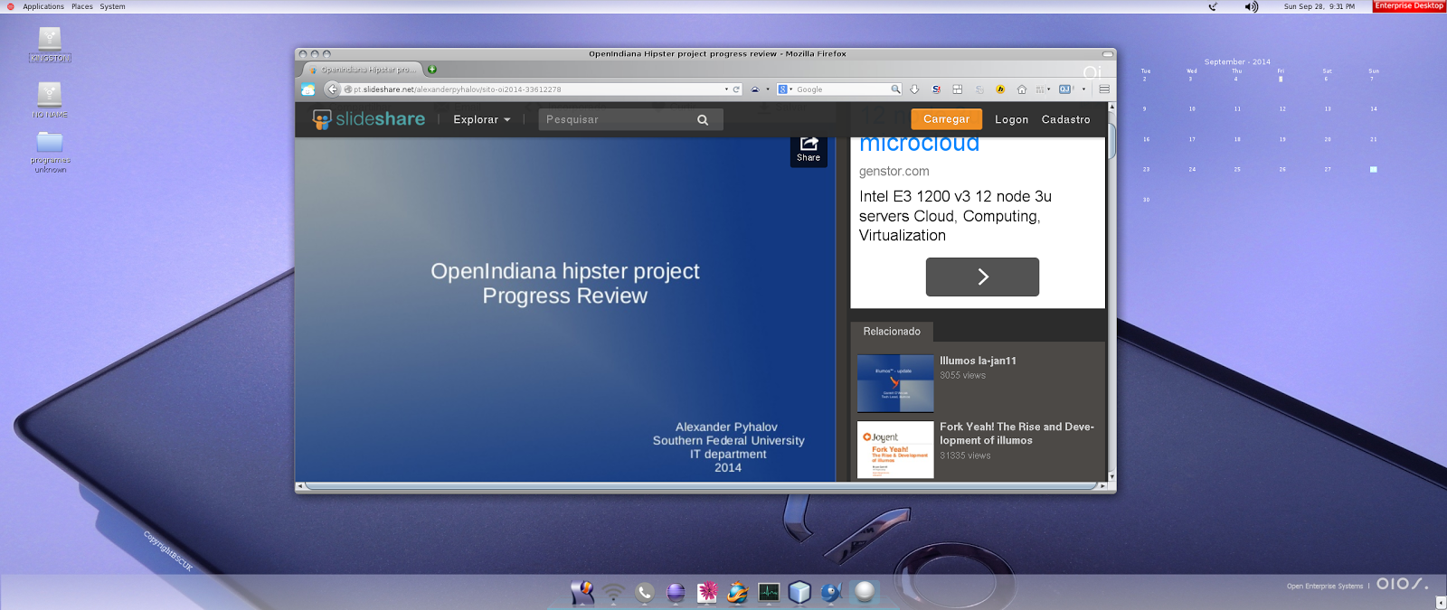 OiOS (openindiana) Unix: OiOS Hipster development project review for ...