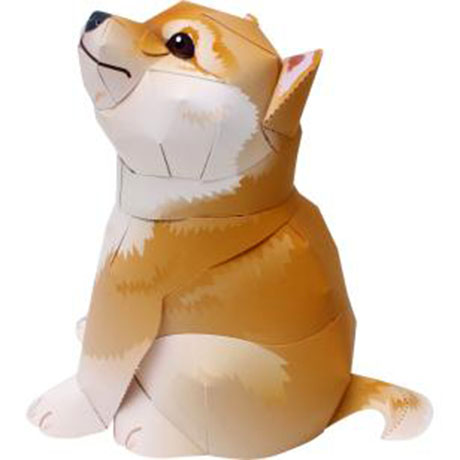 Shiba Inu Papercraft | Paperized Crafts