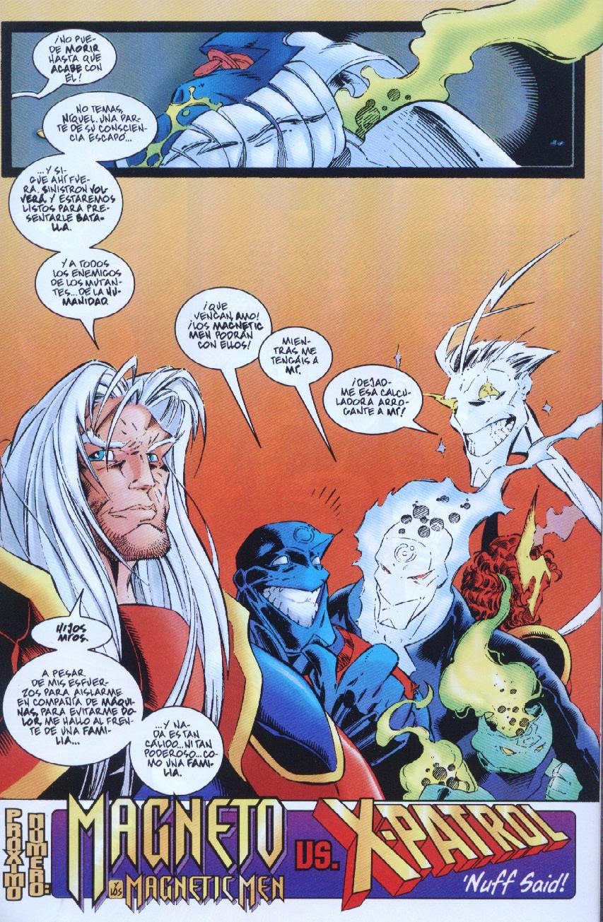 COMIC BOOK FAN AND LOVER: MAGNETO Y LOS MAGNETIC MEN – AMALGAM COMICS