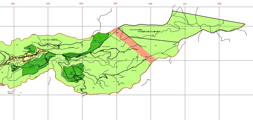 PLAN REGULADOR GOICOECHEA: VIGENTE: MAPAS