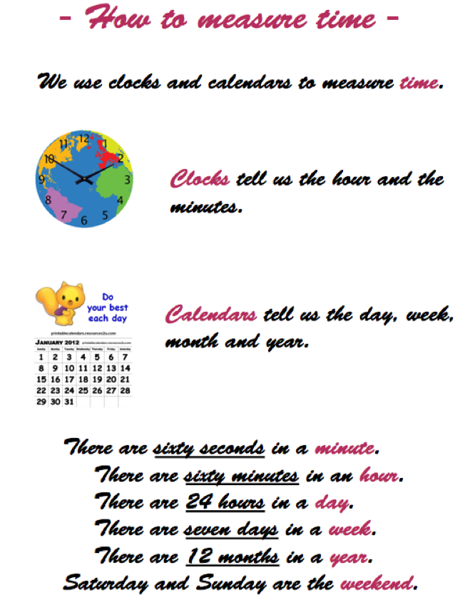 PrimaryBlume 2: Lesson 12 TIME