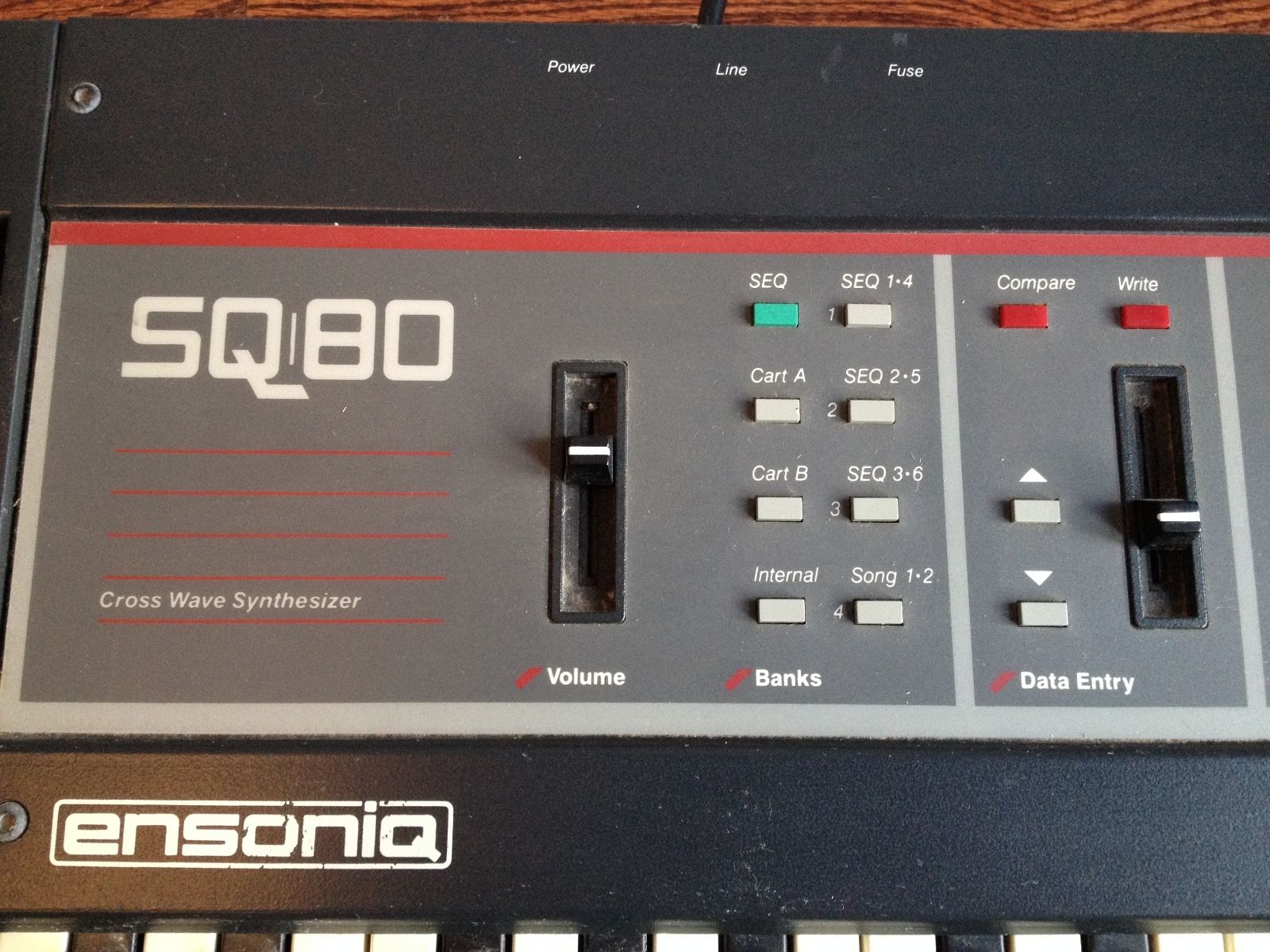 MATRIXSYNTH: Ensoniq SQ-80 Synthesizer SQ-14239-E