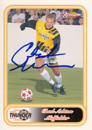Daily Autograph: Chad Ashton