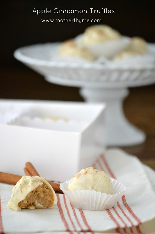 Apple Cinnamon Truffles - Mother Thyme