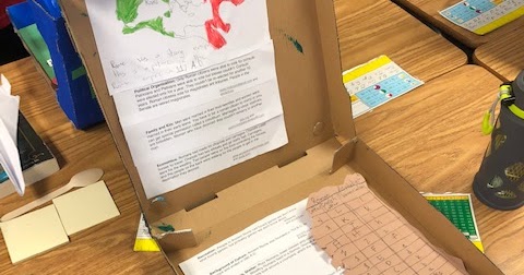 Seabury Fourth Grade: Pizza Box Project
