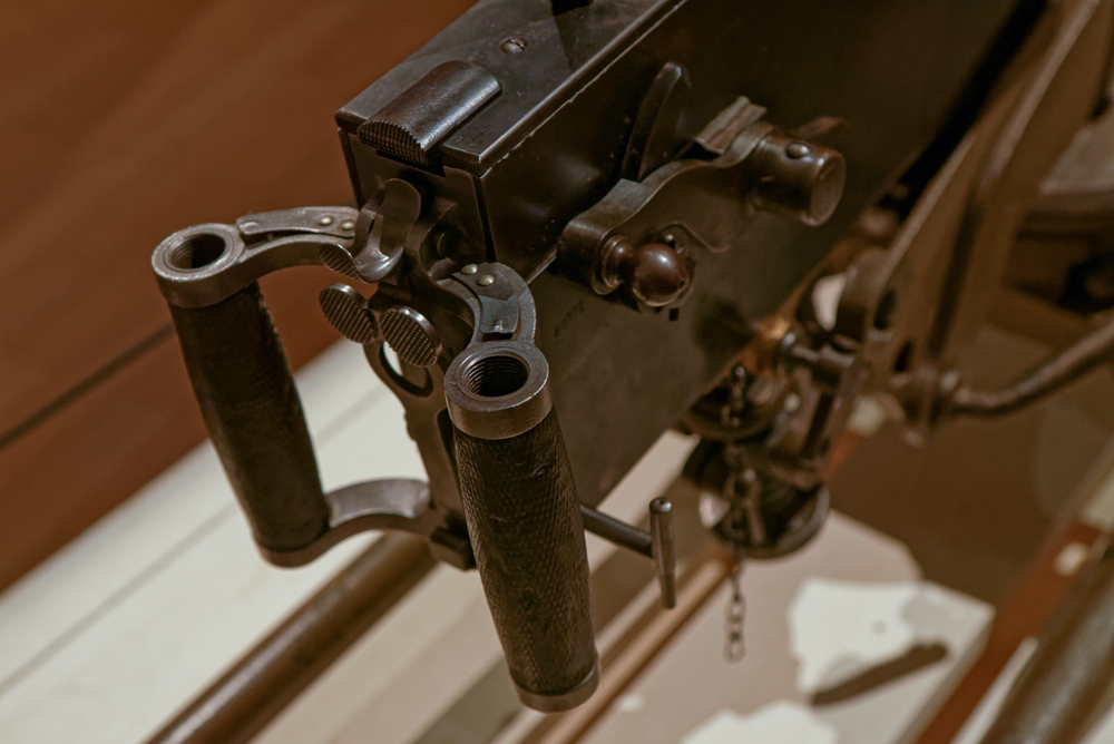 La Ca Nha de Dien Cai Dau: Mitrailleuse Maxim PM 1910