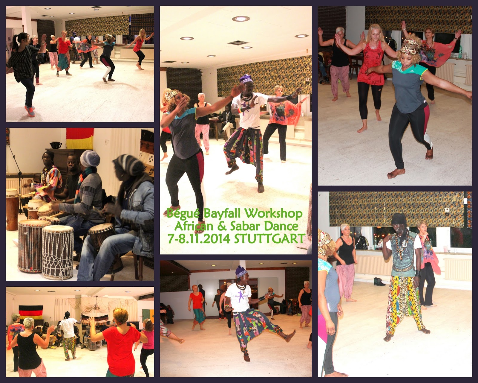 Bégué Bayfall Dance: African Dance + Sabar Workshop Stuttgart-Wangen ...